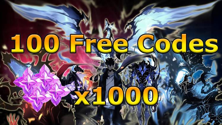 New 100 Codes Giveaway 👉 - Solo Leveling:ARISE