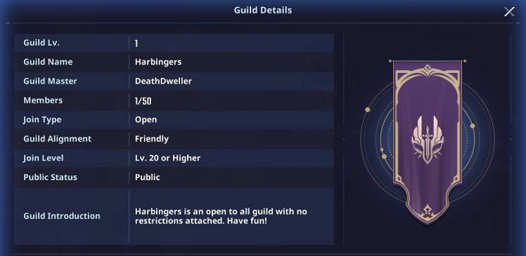 Harbingers recruiting - Solo Leveling:ARISE