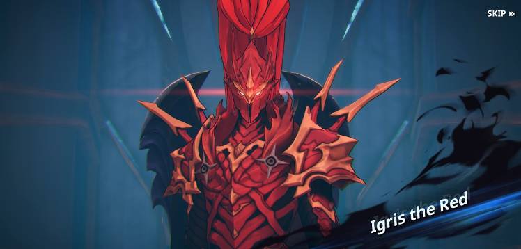 BLOOD RED COMMANDER IGRIS - Solo Leveling:ARISE