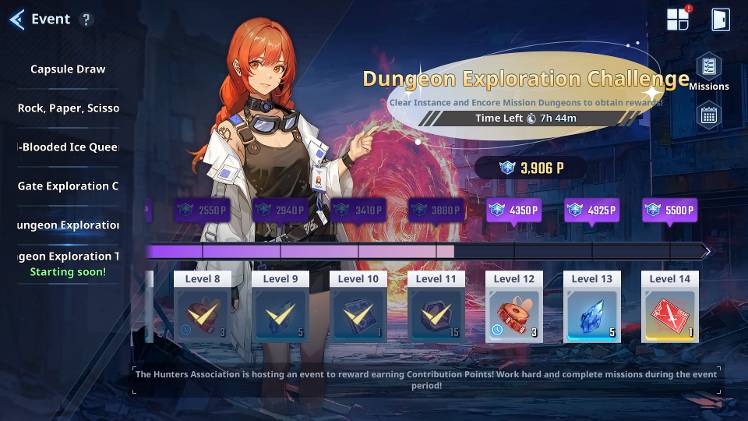 Dungeon exploration challenge - Solo Leveling:ARISE