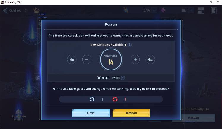missing red gate - Solo Leveling:ARISE