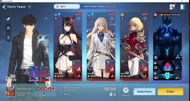 Demon Castle 50F (Normal) - Solo Leveling:ARISE