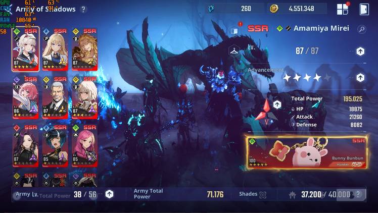 Lag UI - Solo Leveling:ARISE