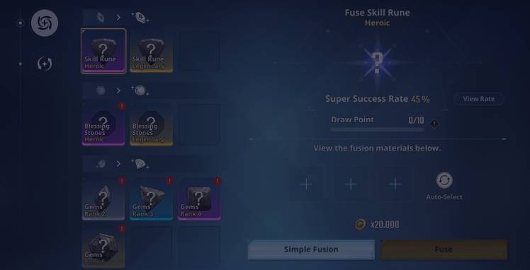 Anyone got bug with the fusion tutorial? - Solo Leveling:ARISE