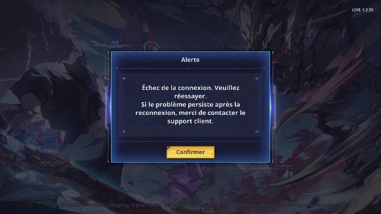 Chrome OS connexion impossible - Solo Leveling:ARISE