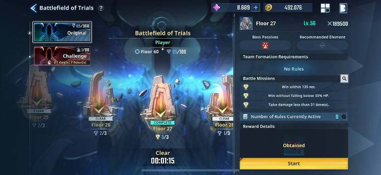 Challenge 13 - 36 - Solo Leveling:ARISE