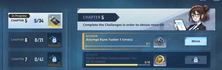 Attempt Rune Fusion 1 time solo leveling arise challenge Bug Chapter 5 ...
