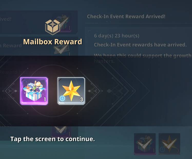 Check-in Free Box - Solo Leveling:ARISE