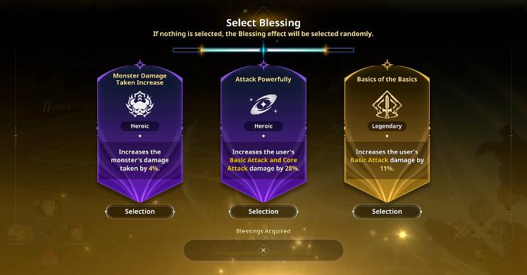 WOBL blessings - Solo Leveling:ARISE