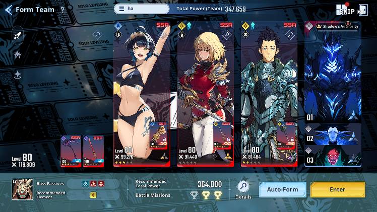 Bug - Solo Leveling:ARISE