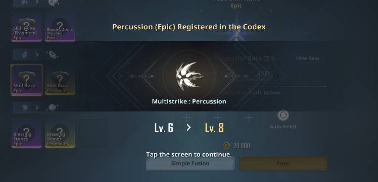 First Epic Rune - Solo Leveling:ARISE