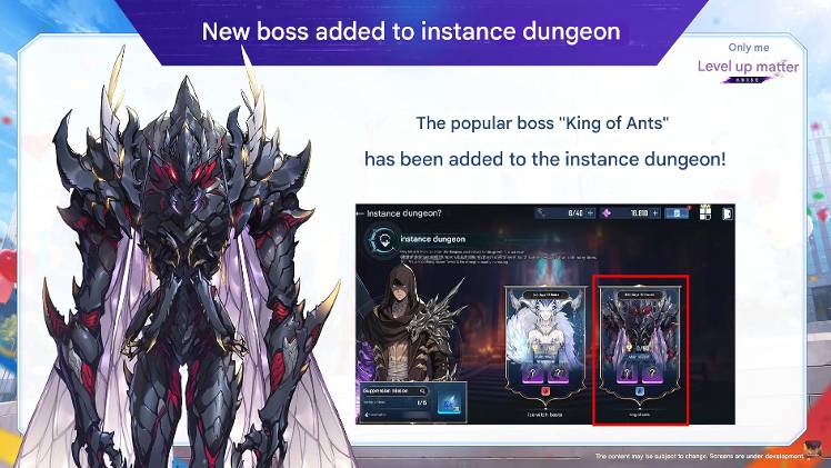 New instance dungeon boss beru - Solo Leveling:ARISE