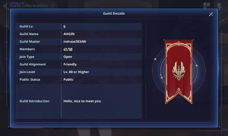 Guild invitation - Solo Leveling:ARISE