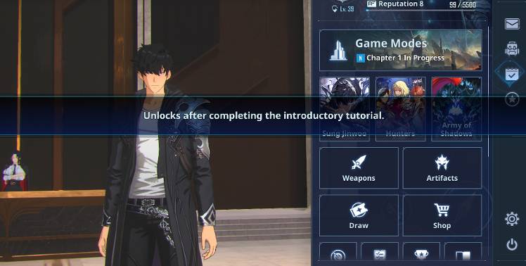 Tutorial not progress (day 1 bug) - Solo Leveling:ARISE