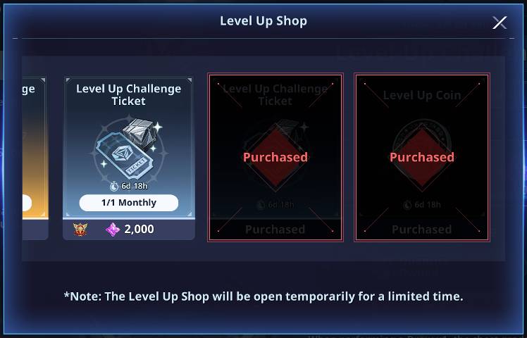 LEVEL UP SHOP BUGGED. WHERE IS WEEKLY LEVEL UP COIN ?? - Solo Leveling:ARISE