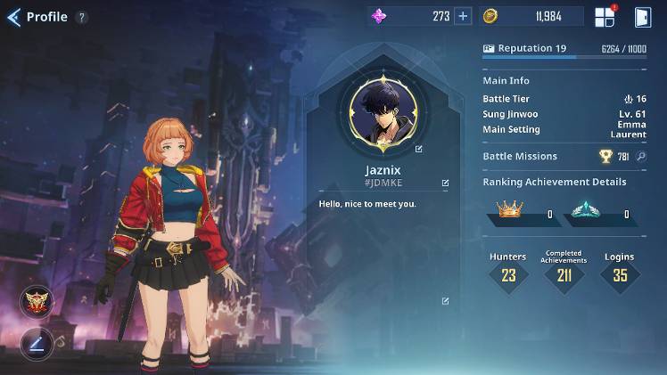 my ss - Solo Leveling:ARISE