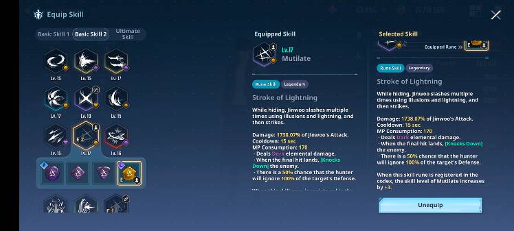 50 50 chance for a leg rune - Solo Leveling:ARISE