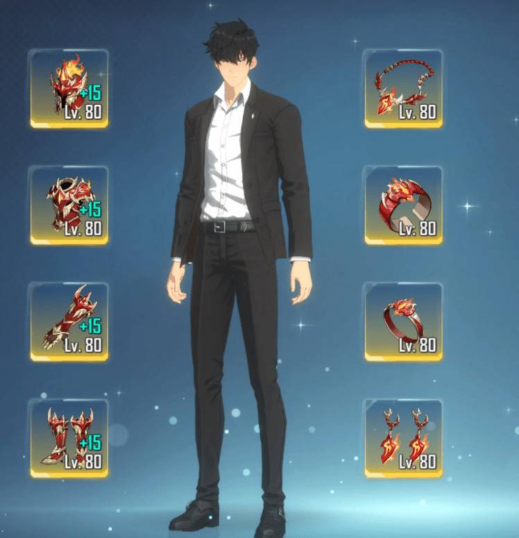 Future Sets Part 1/3: Burning Blessing Set - Solo Leveling:ARISE