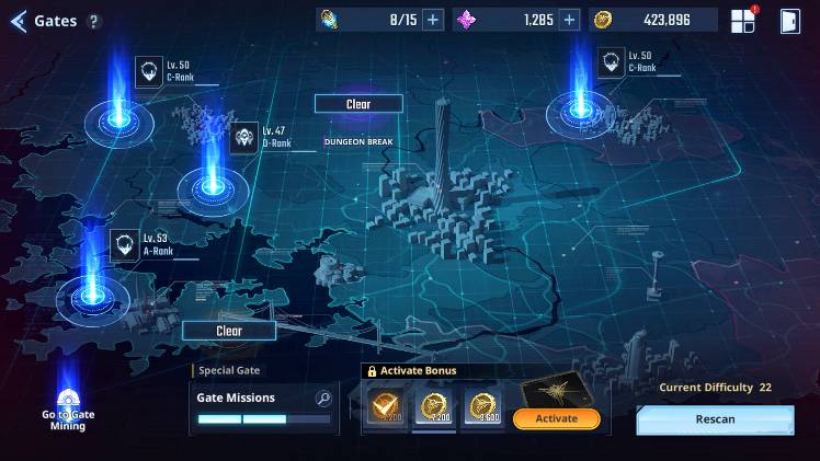 Gates - Solo Leveling:ARISE