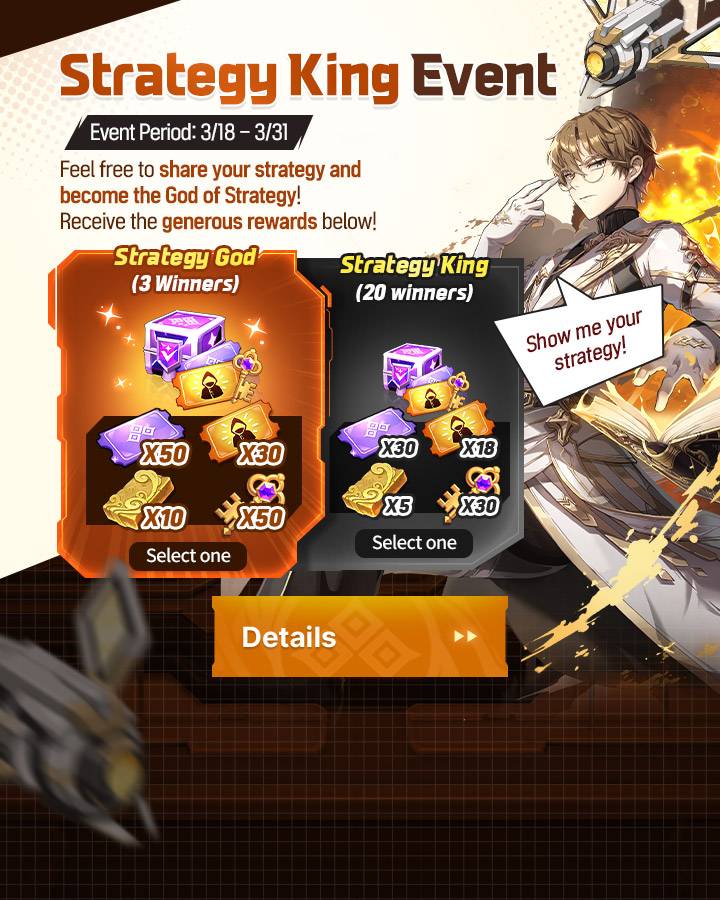Honor and Rewards for the Best Strategy! Strategy King Event | Tower of ...