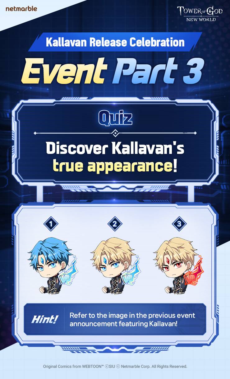 Kallavan Release Celebration! Community Event Part 3 - Tower of God ...